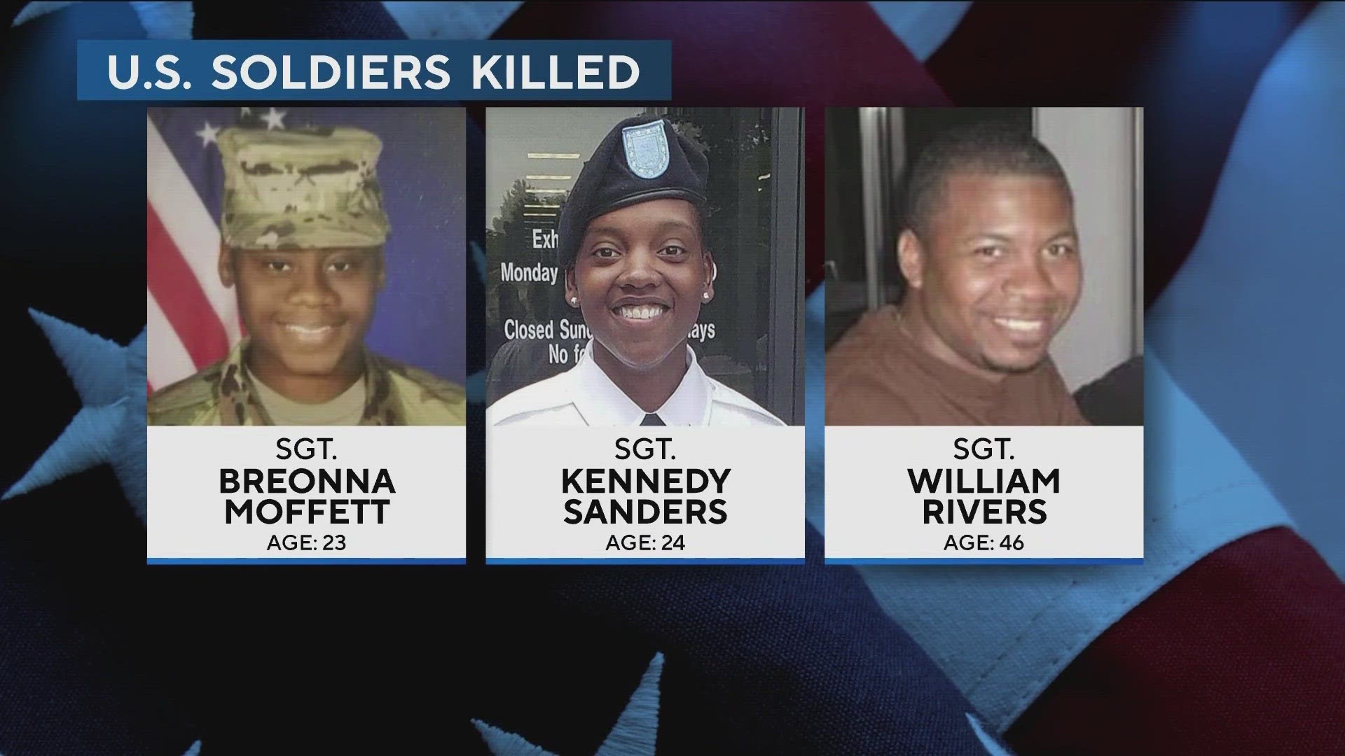 Bodies of soldiers killed in Jordan being prepared to return to U.S. | 5newsonline.com