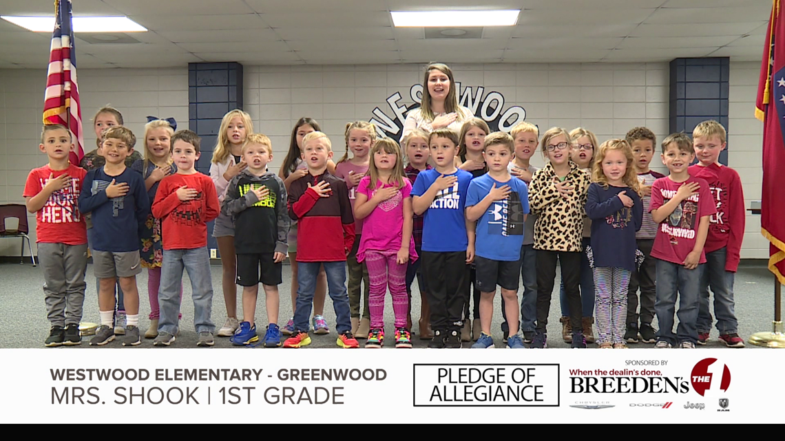 Mrs. Shook 1st Grade Westwood Elementary, Greenwood | 5newsonline.com