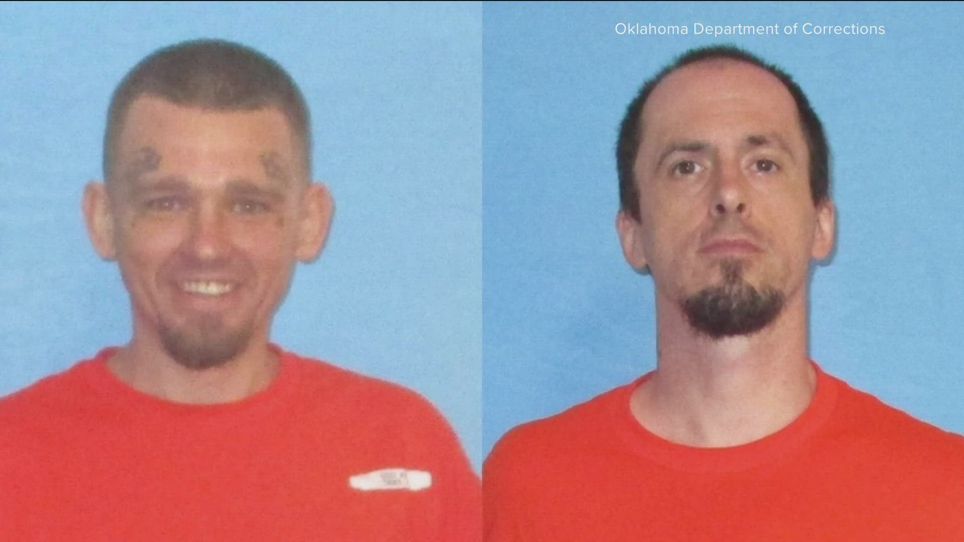 Search underway for two inmates who walked away from Oklahoma ...