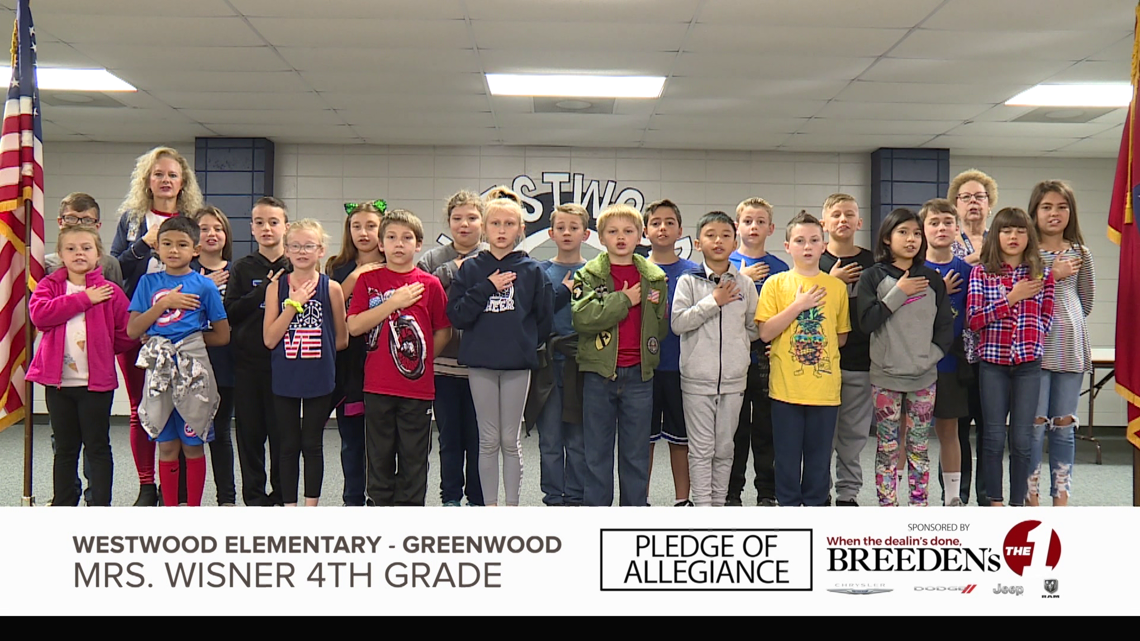 Mrs. Wisner 4th Grade Westwood Elementary, Greenwood | 5newsonline.com