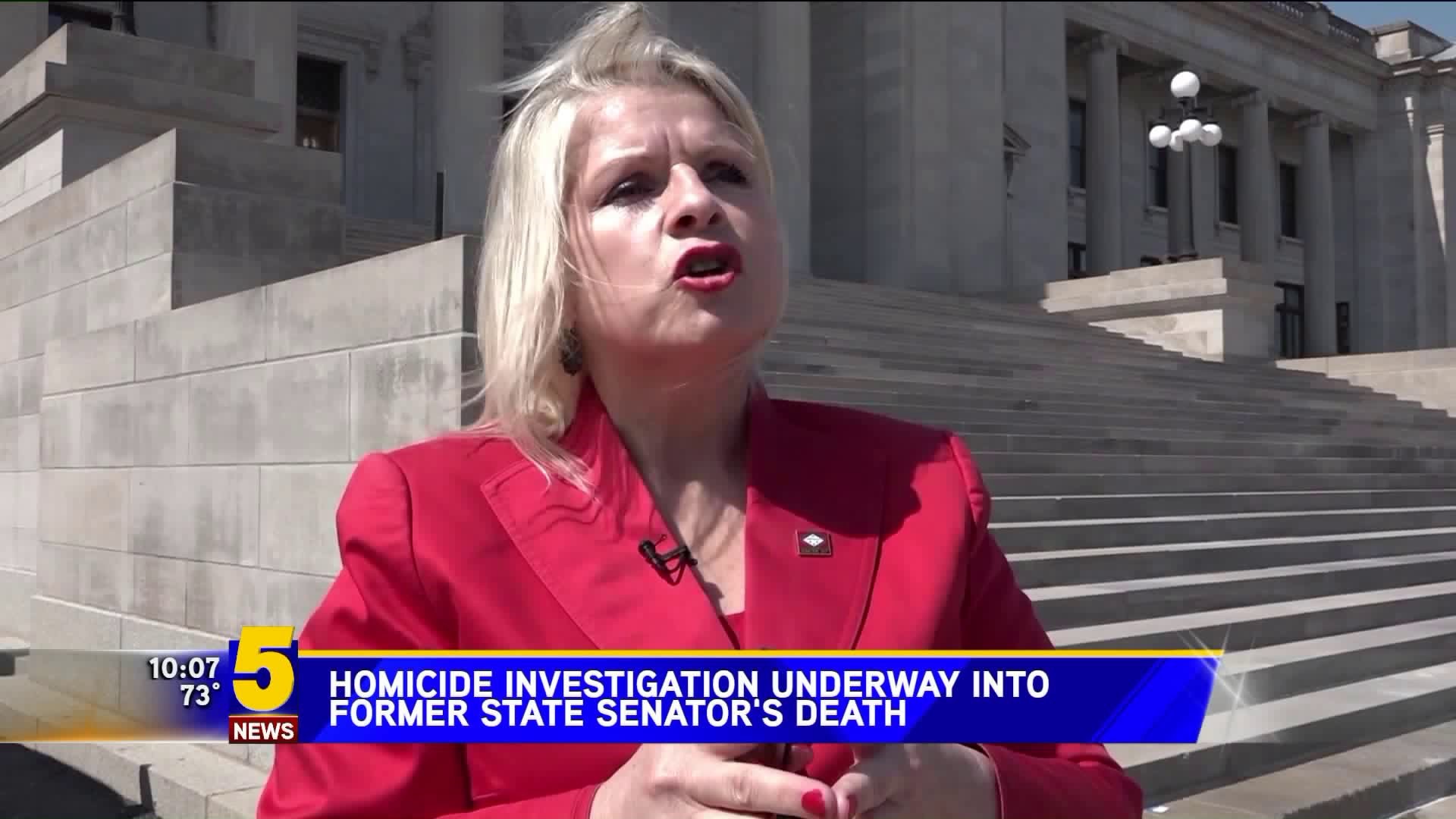 Former Arkansas State Senator’s Death Being Investigated As Homicide ...