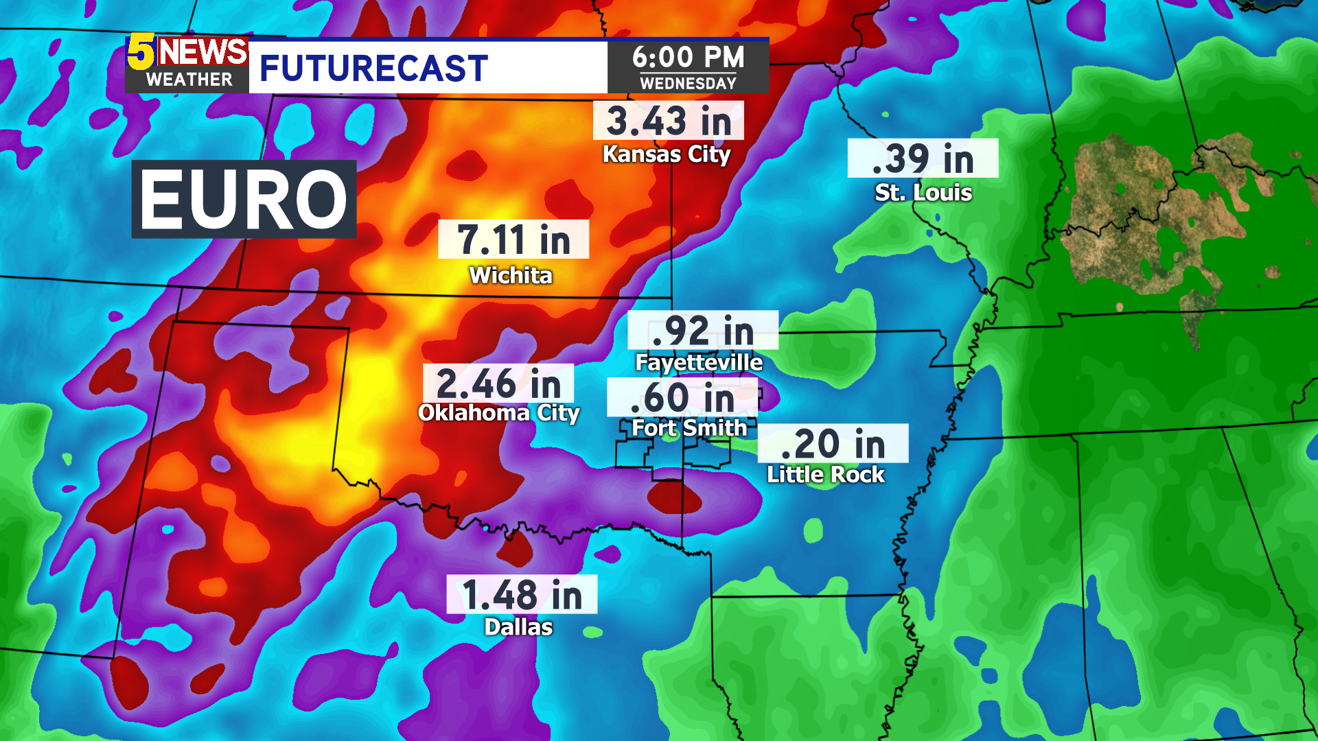 Weekend Forecast: Humidity Stays, Rain Increases | 5newsonline.com