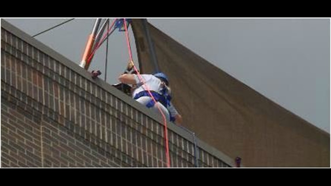 Rappelling For ‘Over The Edge’ In Bentonville | 5newsonline.com