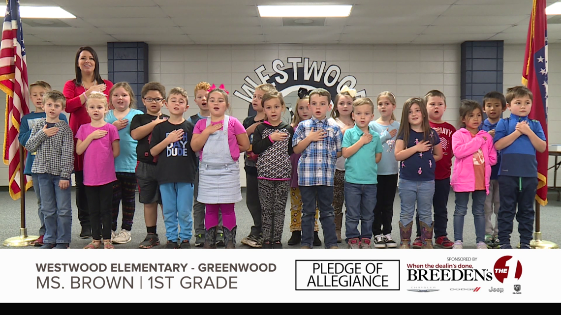 Ms. Brown 1st Grade Westwood Elementary, Greenwood | 5newsonline.com