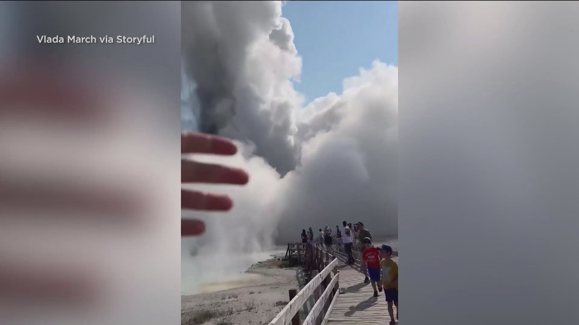Hydrothermal explosion at Yellowstone National Park | 5newsonline.com
