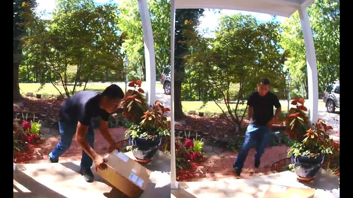 Home Security Camera Captures Front-Porch Package Thief In Rogers ...