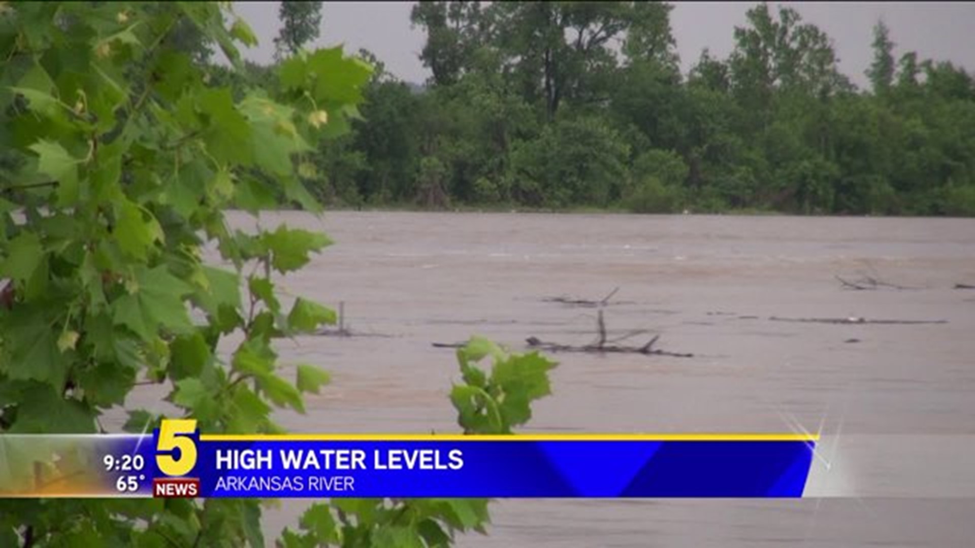 Storms Cause High Water Levels At Arkansas River | 5newsonline.com