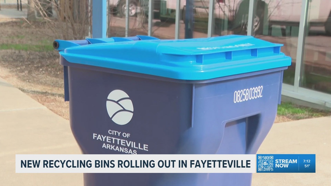 Fayetteville rolls out new recycling bins | 5newsonline.com