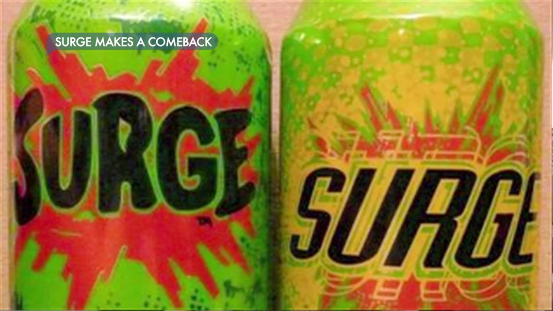 It’s Back: Surge Soda Returns To Stores | 5newsonline.com