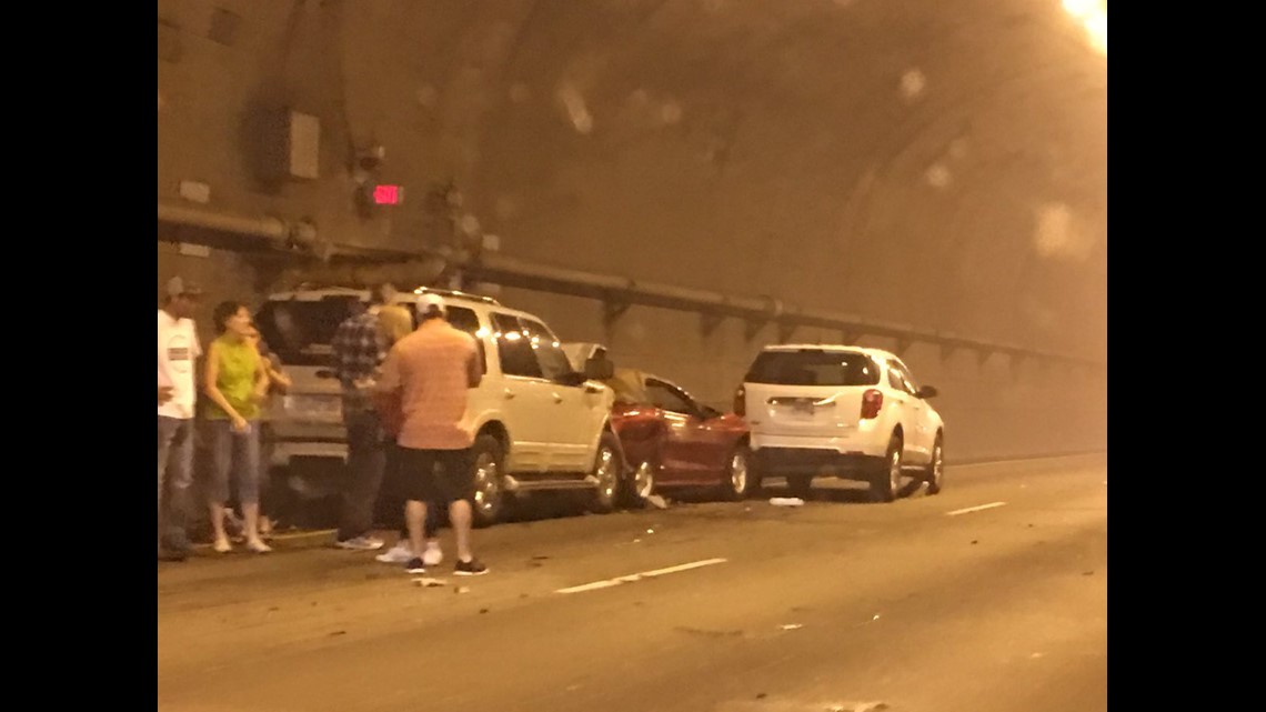 ASP: Wreck Involving 10 Vehicles Blocks Bobby Hopper Tunnel ...