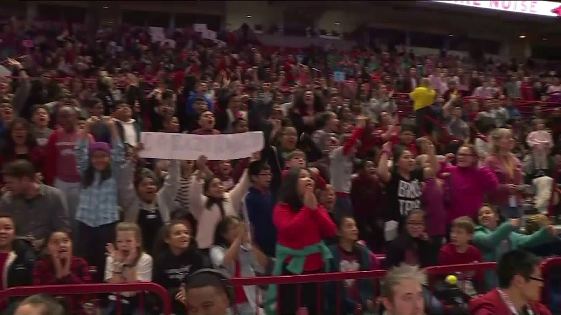 Lady Razorbacks Basketball Wins Big On Elementary Day | 5newsonline.com