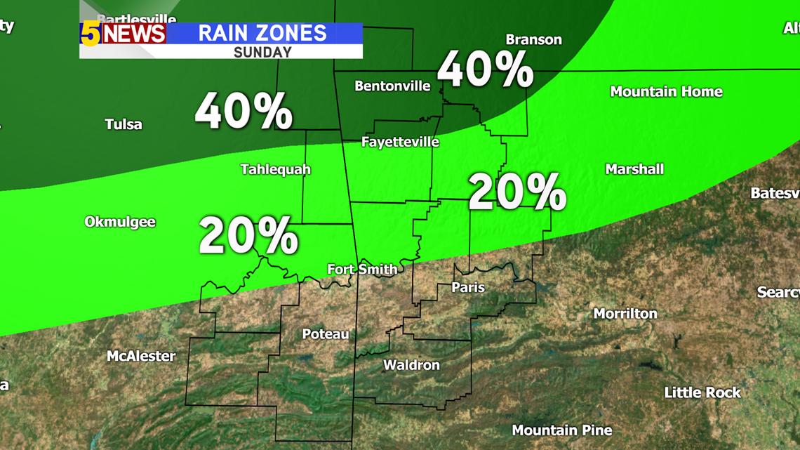 Slight Rain Chances Soon | 5newsonline.com