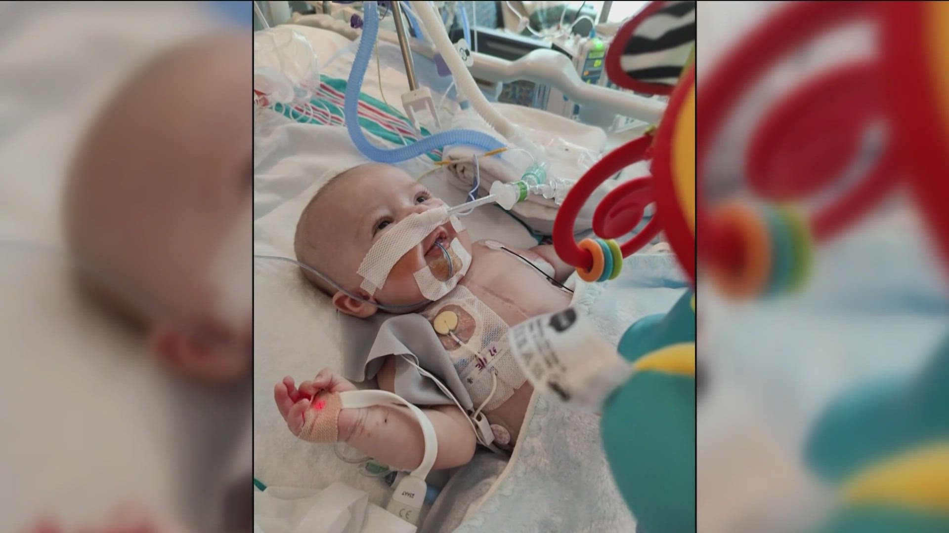 Israeli family celebrates special birthday after baby receives heart ...