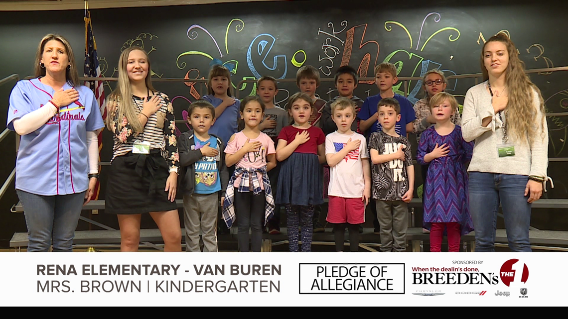 Mrs. Brown Kindergarten Rena Elementary, Van Buren | 5newsonline.com