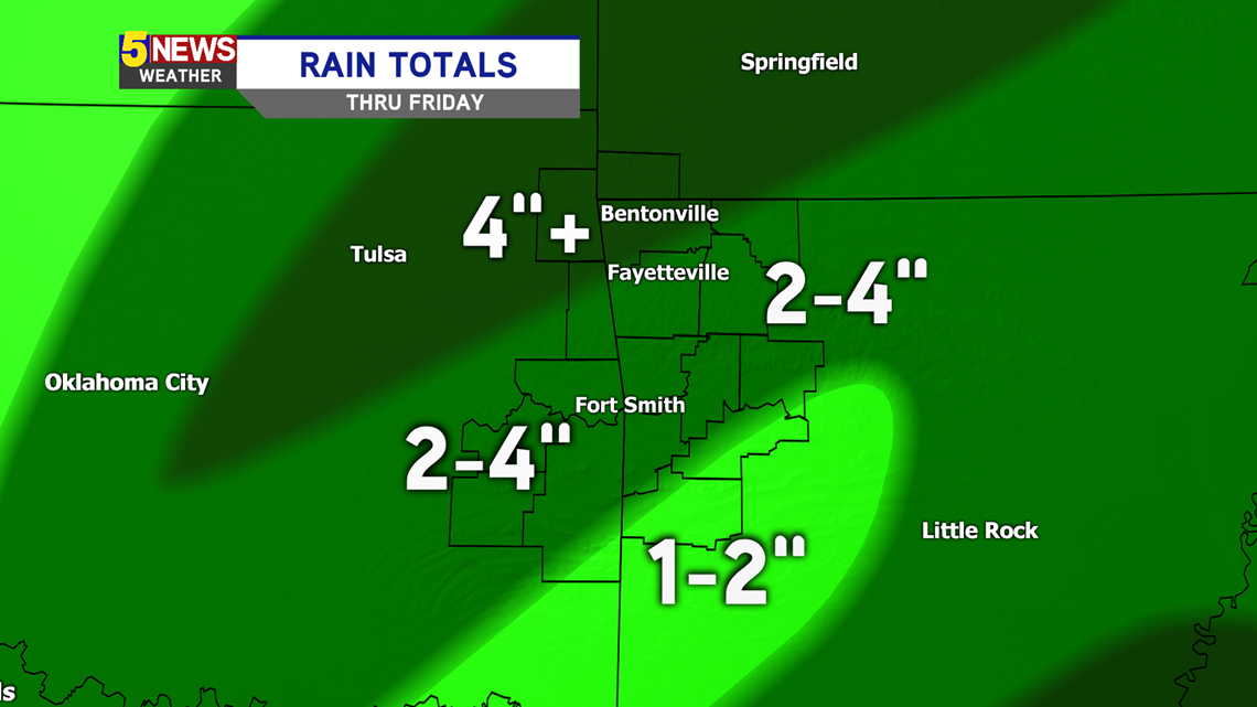 Lots Of Rain Expected This Week | 5newsonline.com