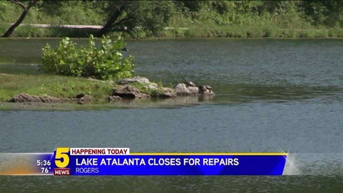 Lake Atalanta Closes For Repairs And Park Improvements | 5newsonline.com