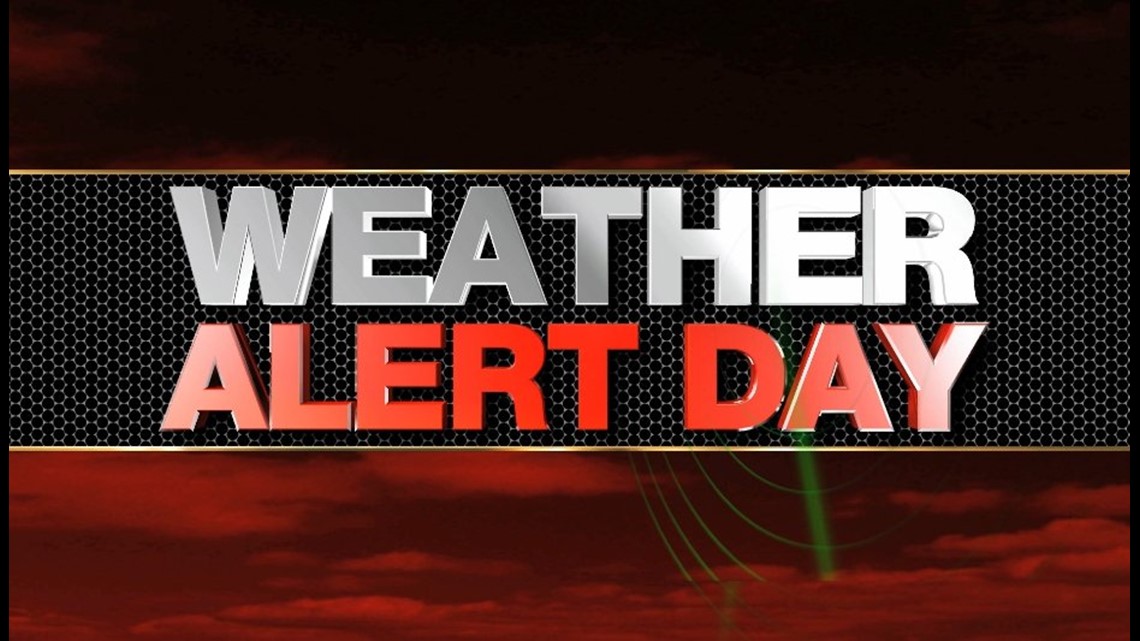 Weather Alert Day: Severe Storms and Isolated Tornadoes Possible ...