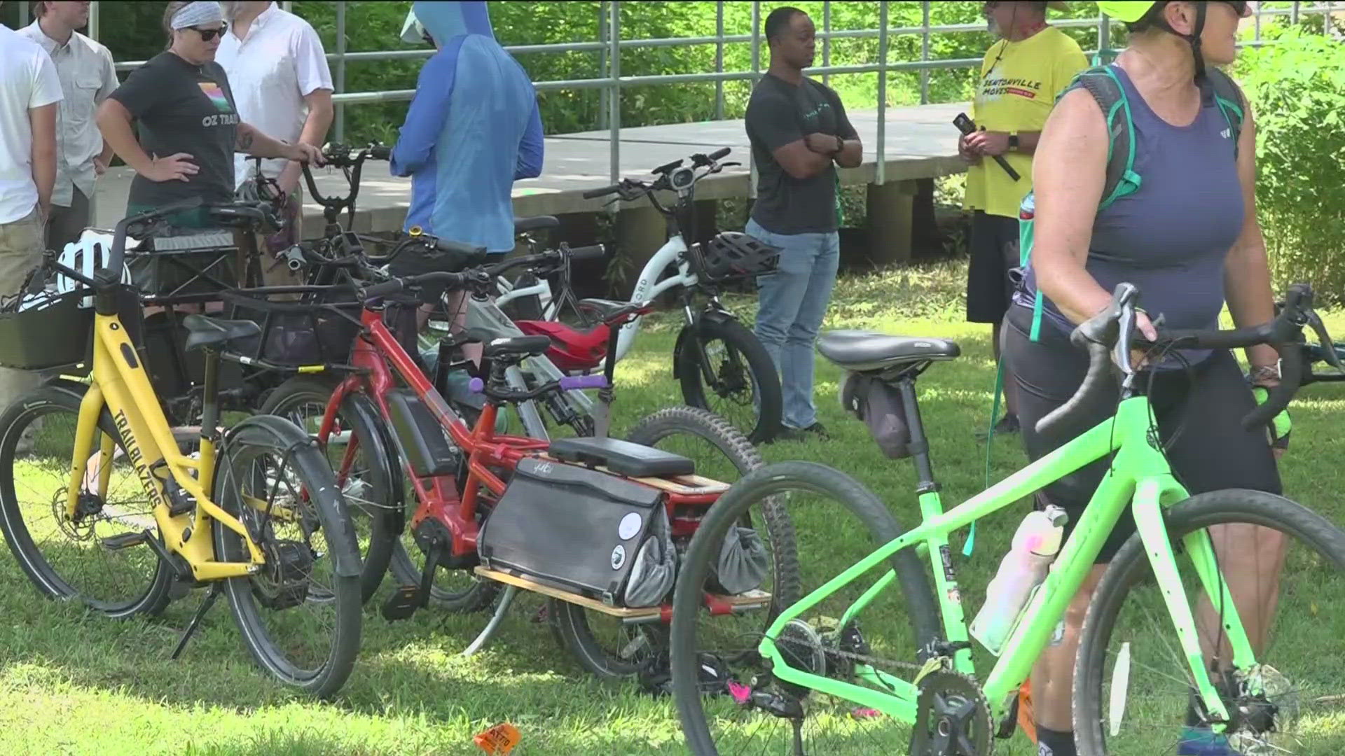 Bentonville breaks ground on Razorback Greenway project | 5newsonline.com