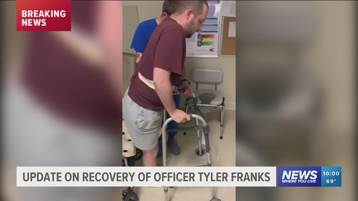 Prairie Grove Police provide update on Officer Franks' Recovery ...