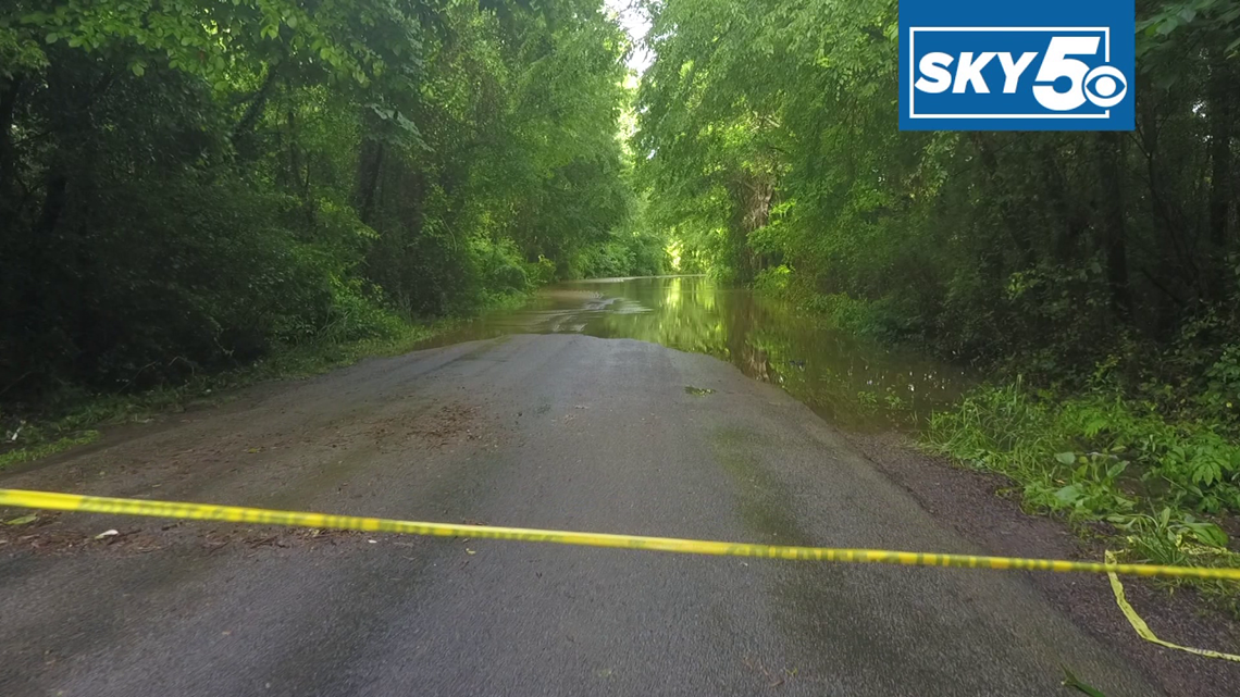 Recent rains cause major flooding on Poteau River | 5newsonline.com