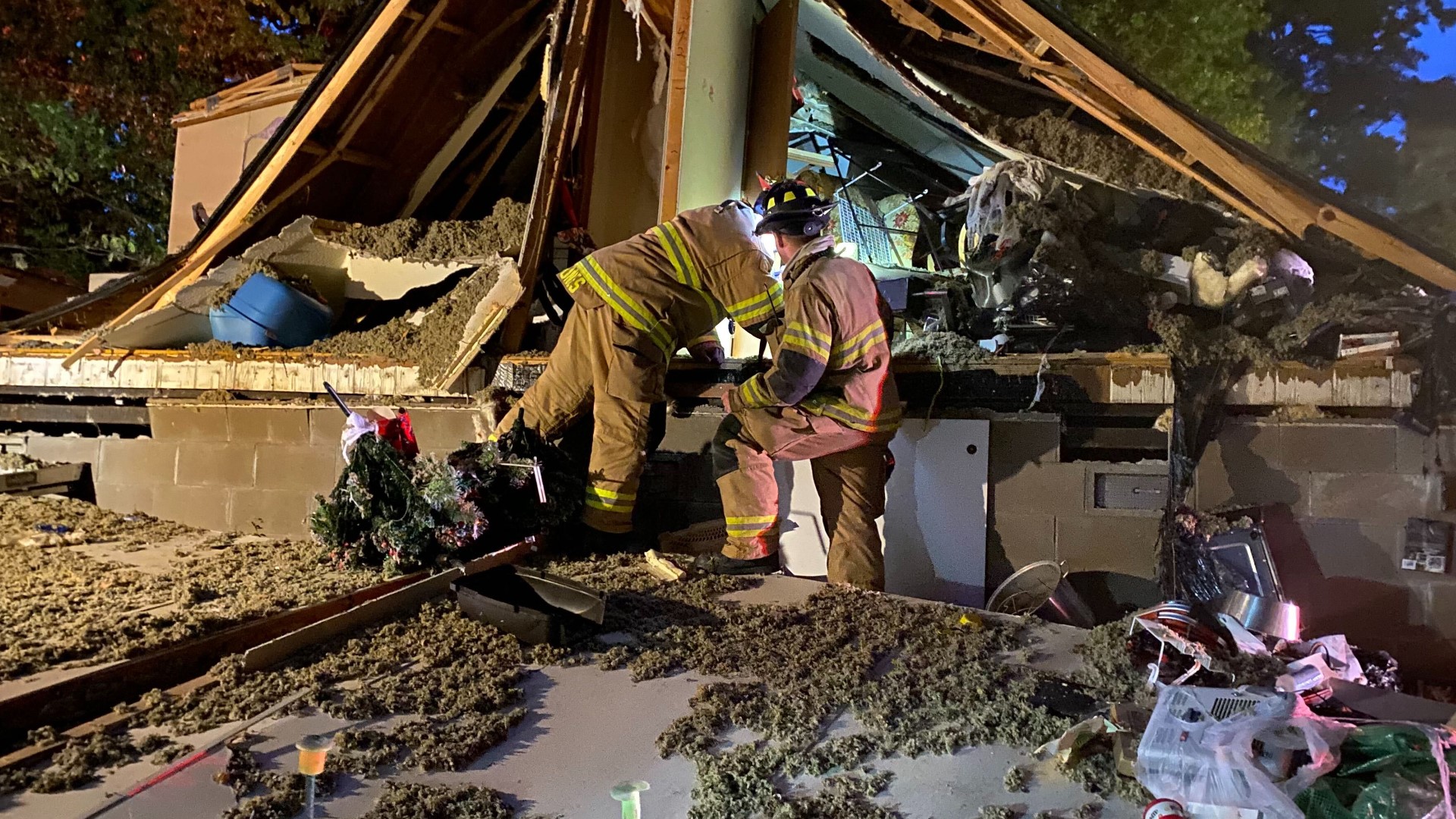 Home explosion in Rogers, 1 burn victim reported | 5newsonline.com