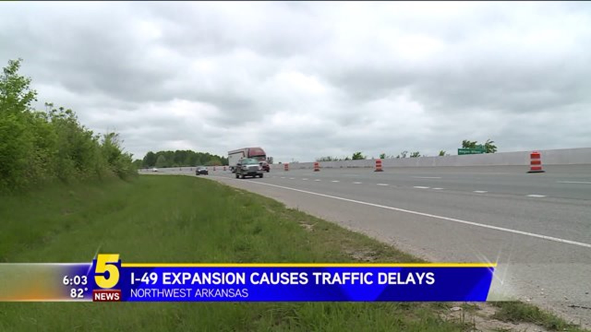 New Lane Closures In Interstate 49 Expansion | 5newsonline.com