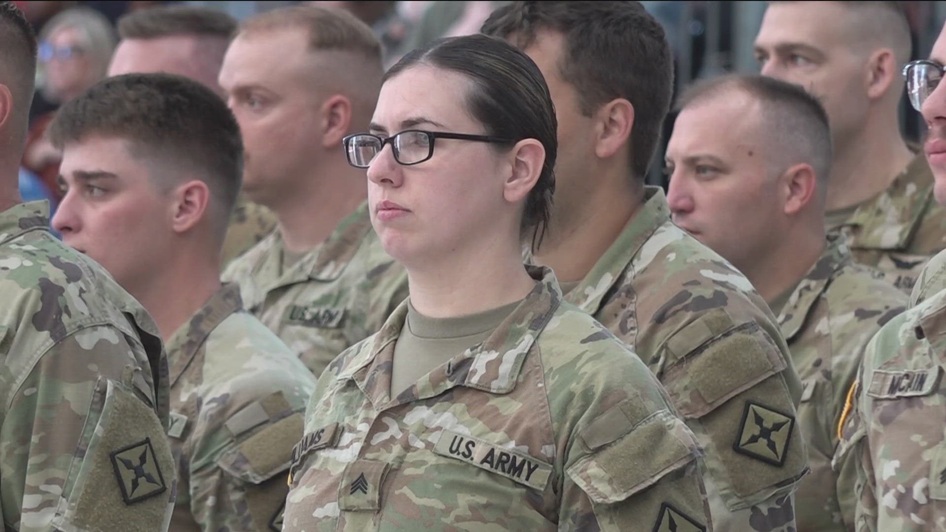 Latest News | Families send off nearly 120 Arkansas National Guard ...