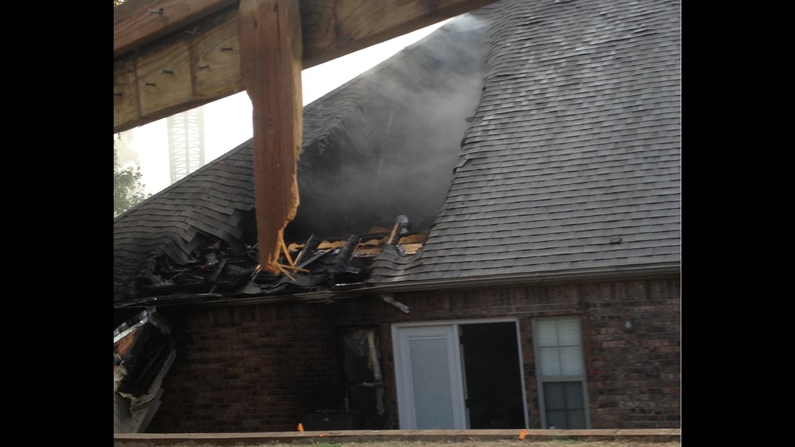 Propane Tank Explodes, Fire Collapses Fayetteville Roof | 5newsonline.com