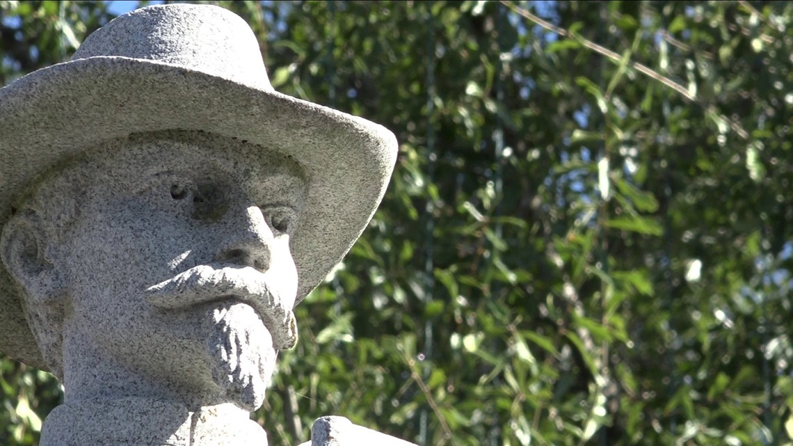 Confederate statue in Bentonville Square to be relocated. | 5newsonline.com
