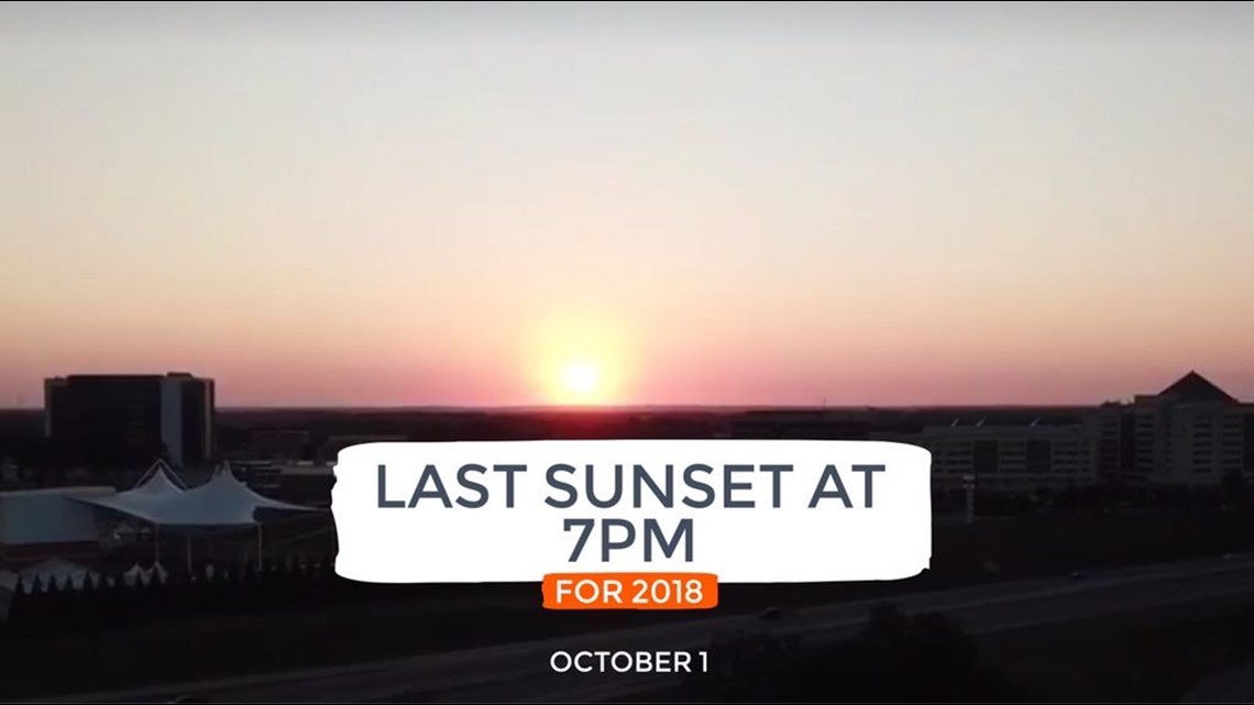 Tonight: Last Sunset In The 7PM Hour | 5newsonline.com