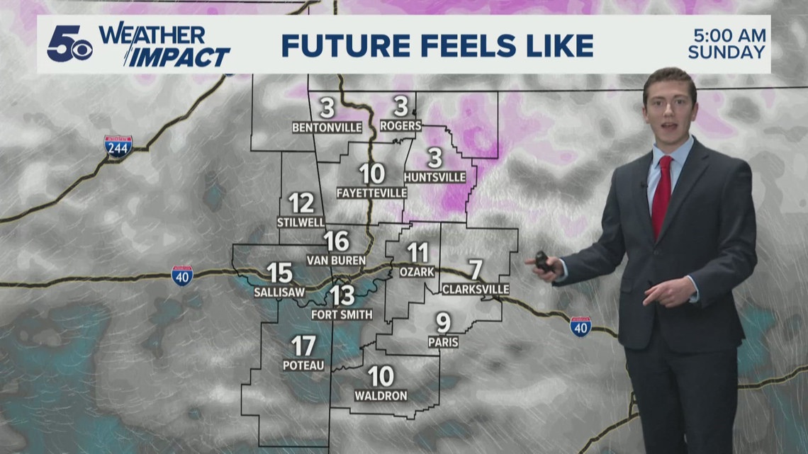 A cold and blustery Saturday | 5newsonline.com