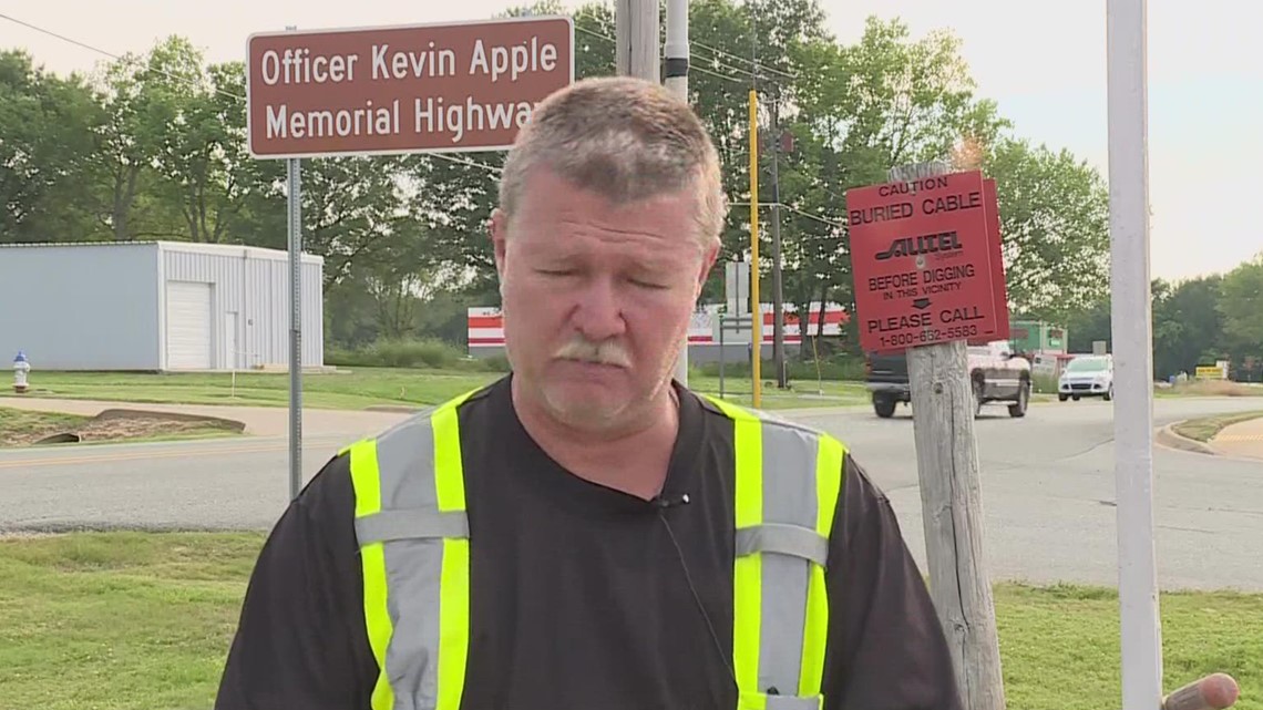 Witness reflects on Officer Apple's death 1 year later | 5newsonline.com