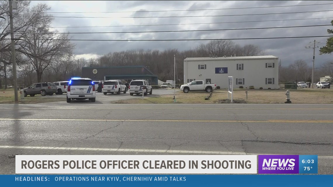 Rogers police officer who shot & killed man at substance abuse clinic ...