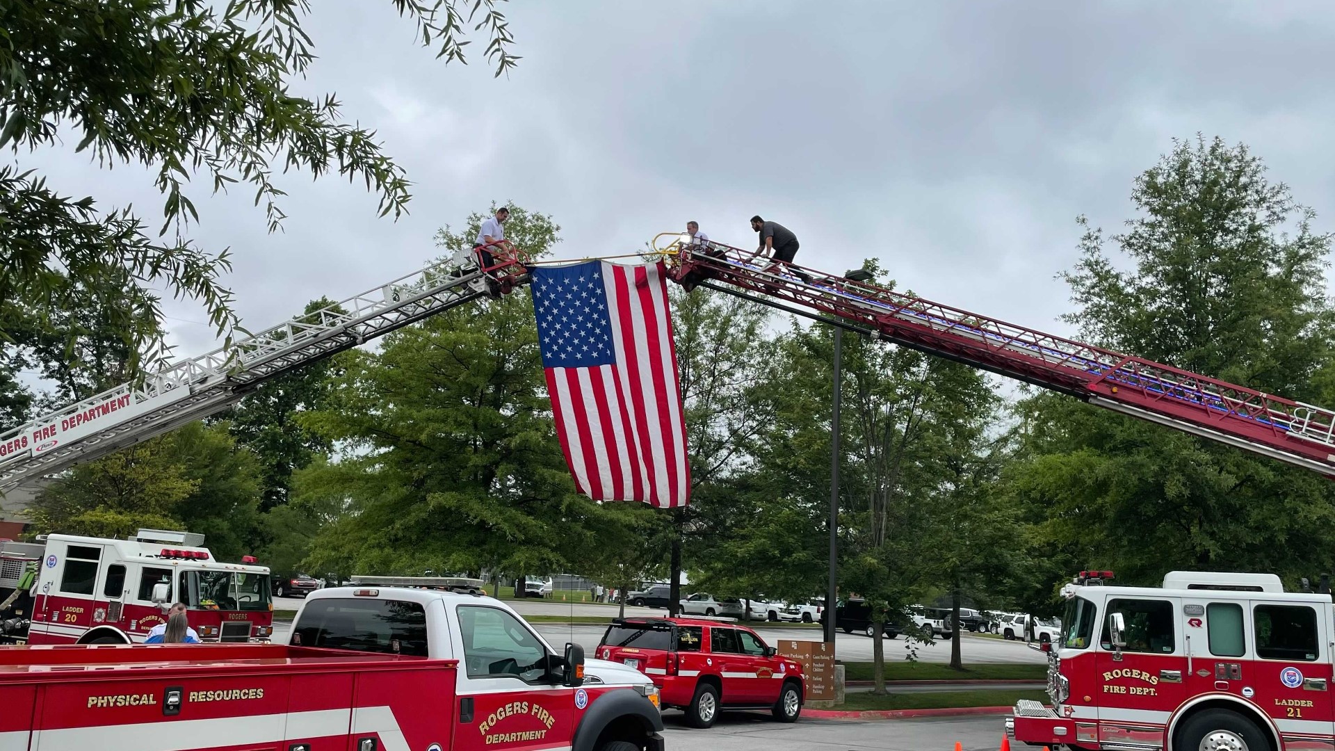 Photos: Procession for Pea Ridge Officer Kevin Apple | 5newsonline.com