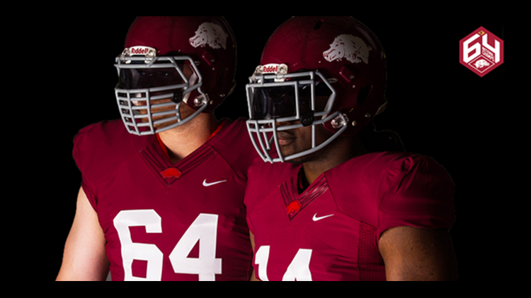 Razorbacks To Honor 1964 Championship With Throwback Uniforms Saturday ...