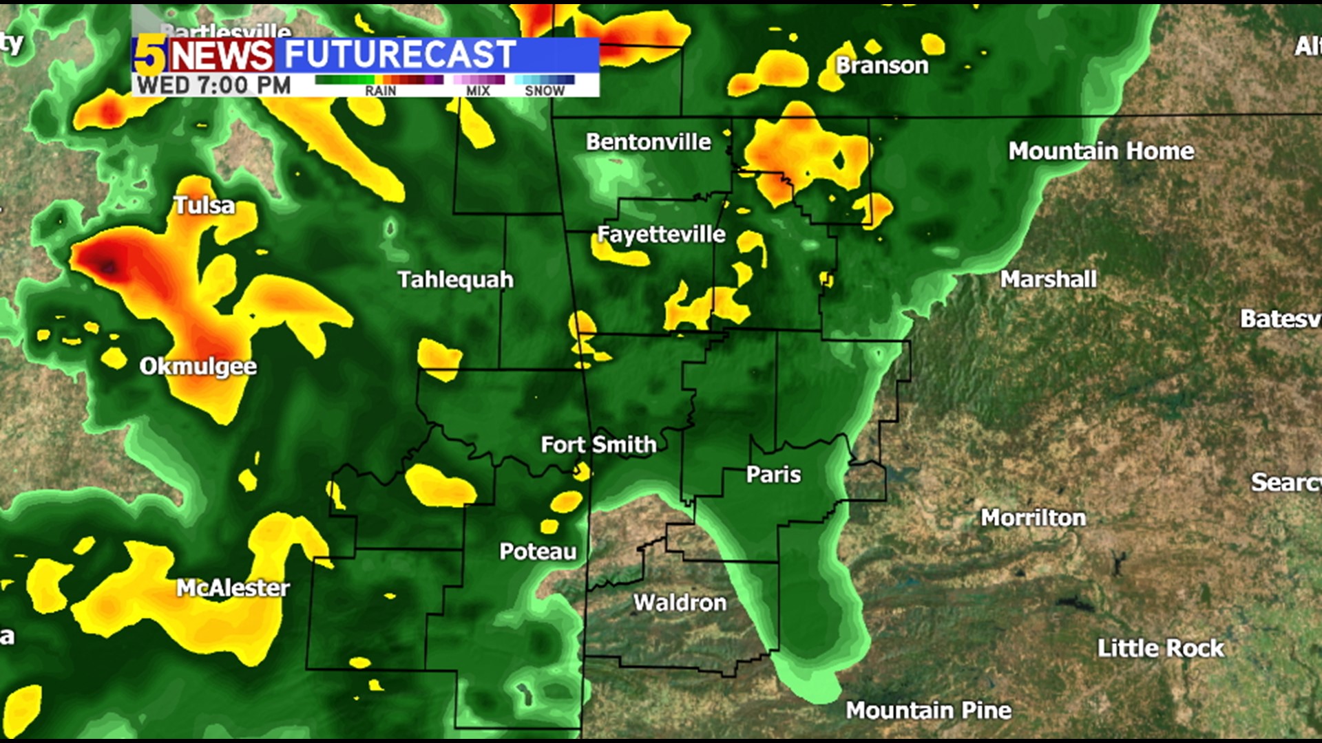 5NEWS Weather: Wednesday Rain Update | 5newsonline.com