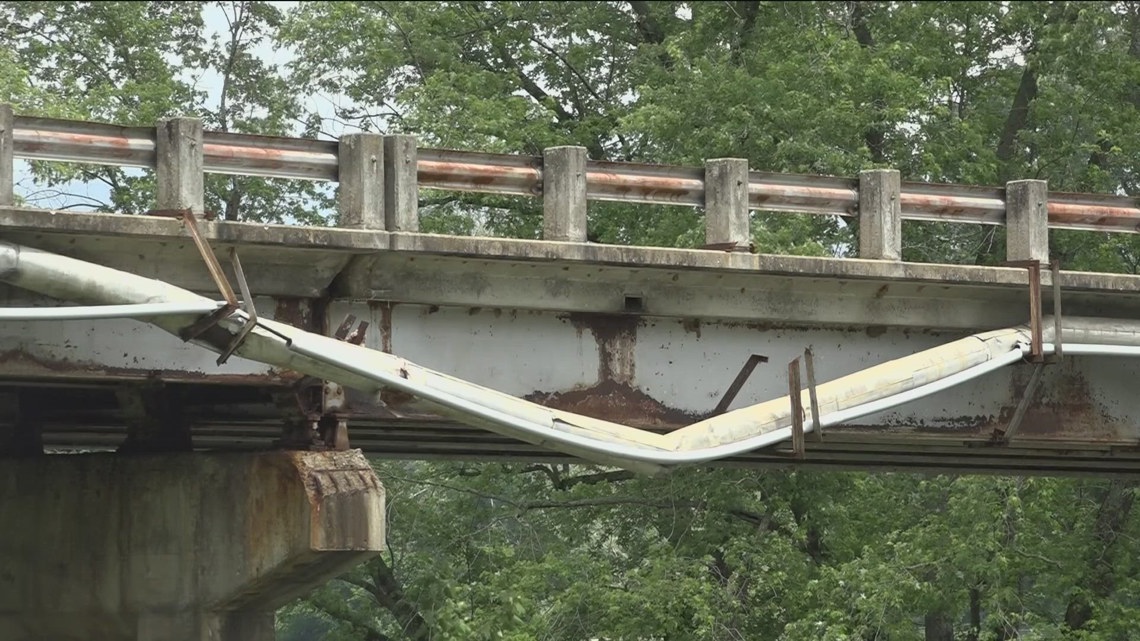 Historic 115-year-old War Eagle Bridge set to move downstream ...