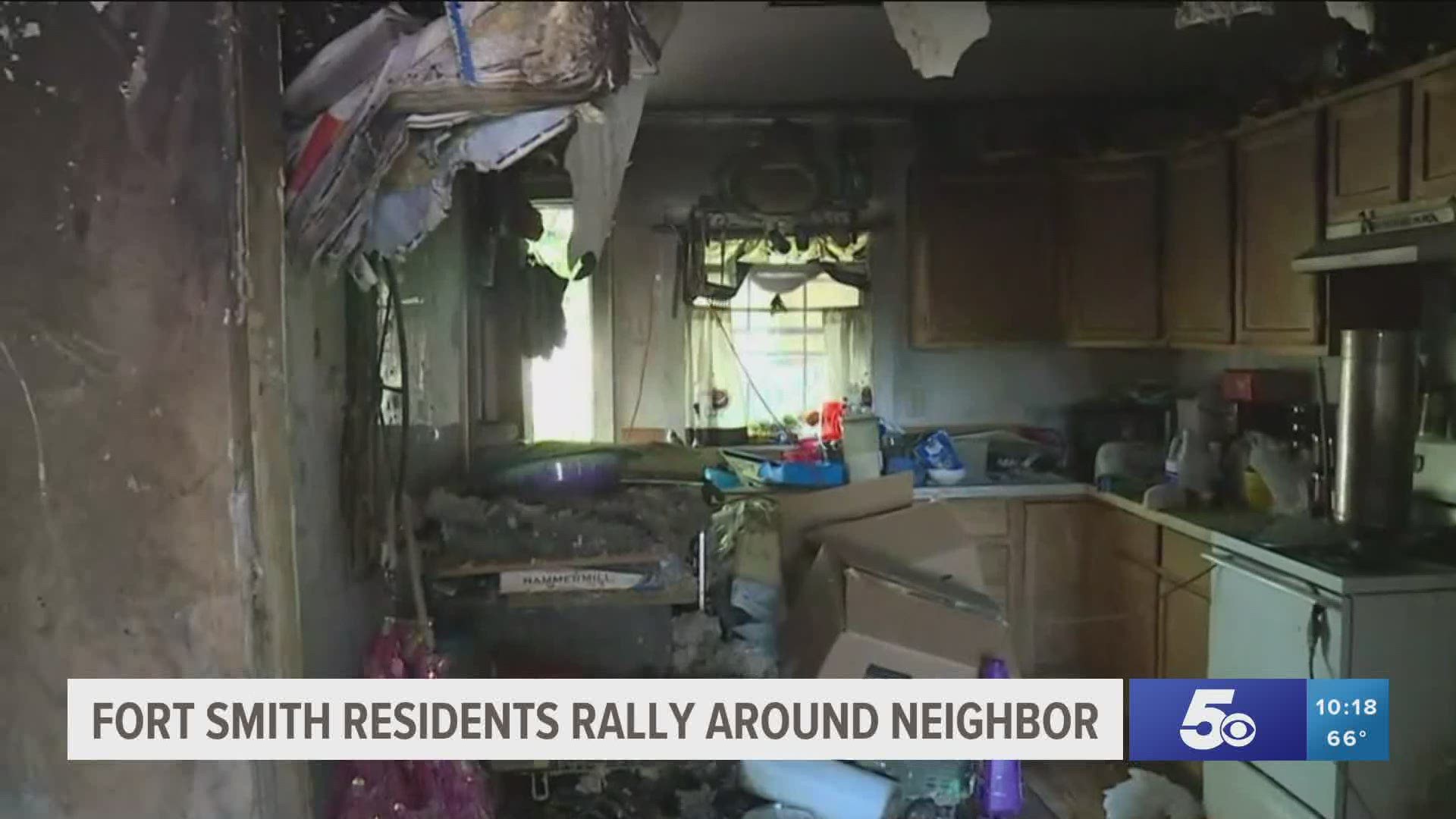 Fire destroys Fort Smith home, GoFundMe set up | 5newsonline.com