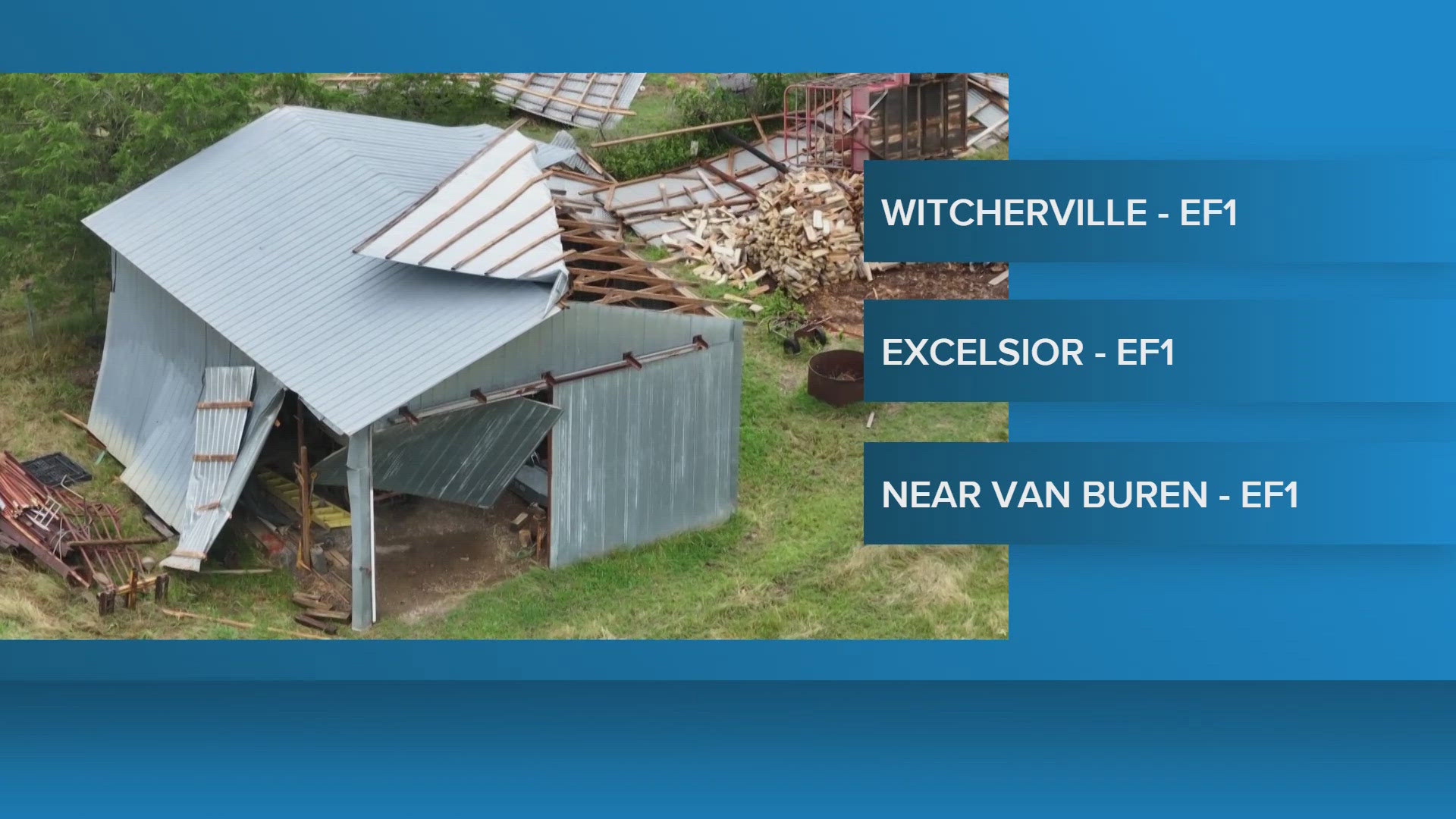 Latest News | NWS confirms three EF1 tornadoes touched down in the ...