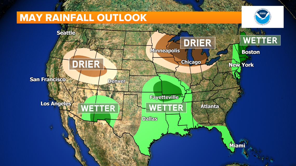 Above-average rainfall and storms expected for May for the Ozarks ...
