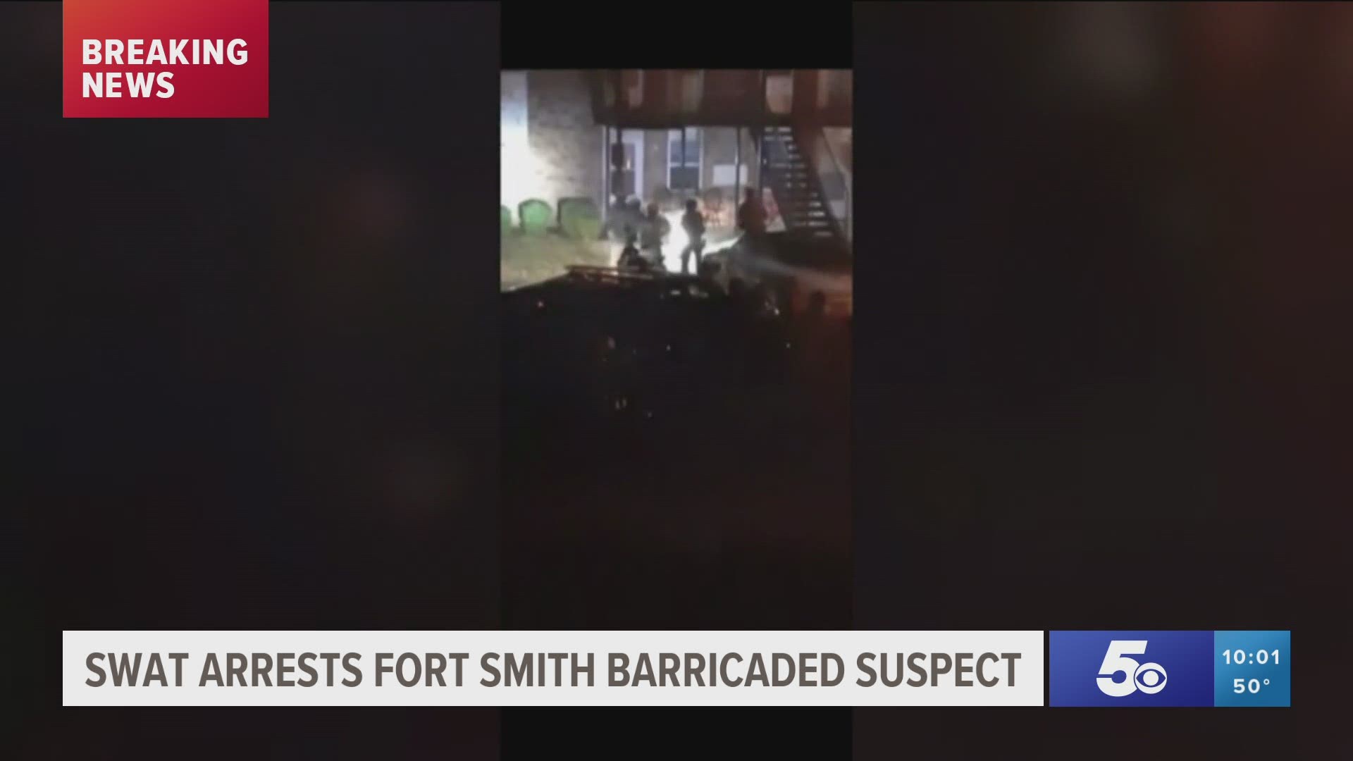 Swat Team Arrests Fort Smith Barricaded Suspect