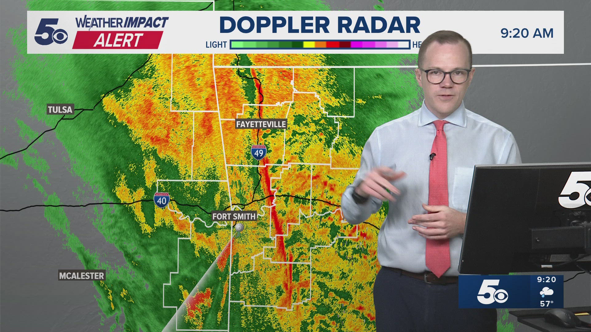 Weather Impact Alert | Storms possible Tuesday | 5newsonline.com