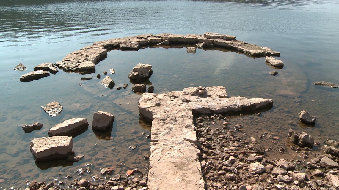 Monte Ne Remnants Emerge As Lake Level Plunges | 5newsonline.com