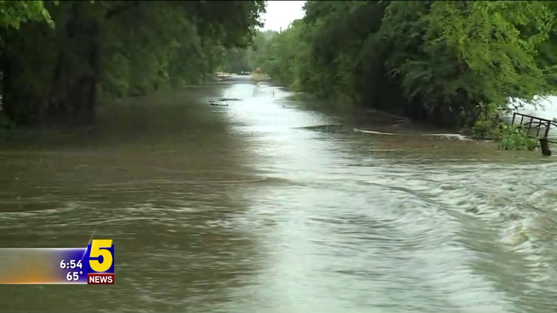 High Water Causes Several Road Closures In The River Valley ...