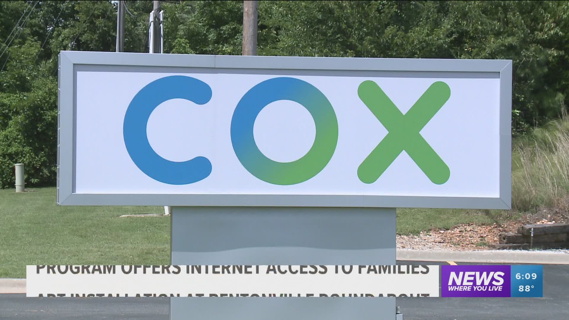 Cox offers two months of free internet to qualifying families ...