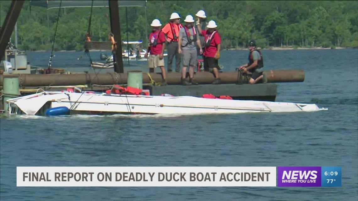 Final report on deadly duck boat accident | 5newsonline.com