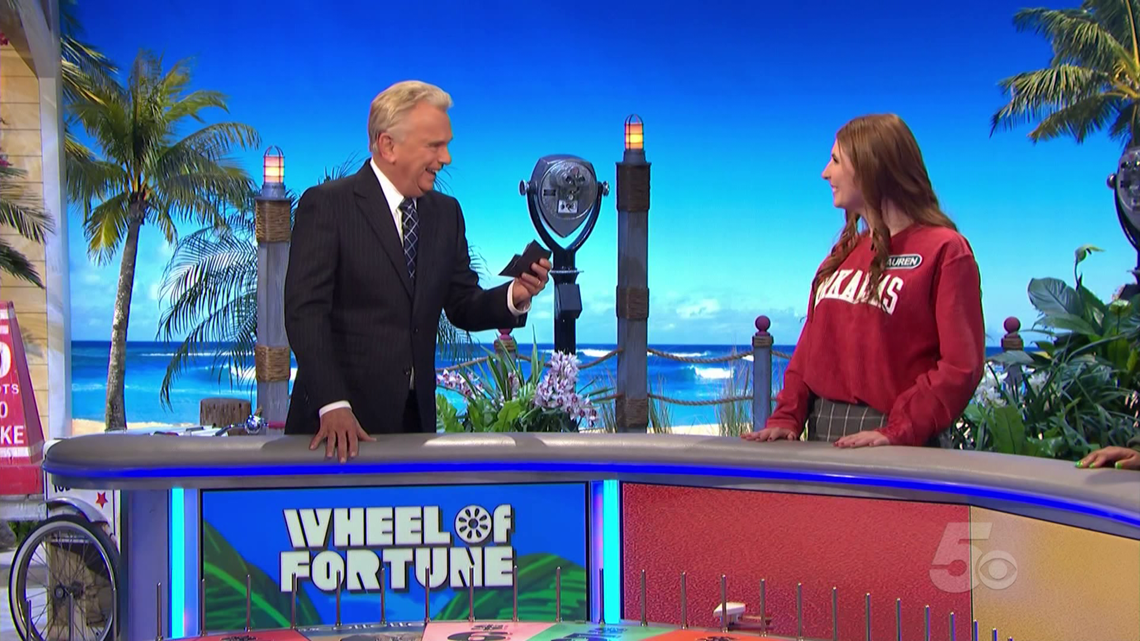 U of A student competes on Wheel of Fortune | 5newsonline.com
