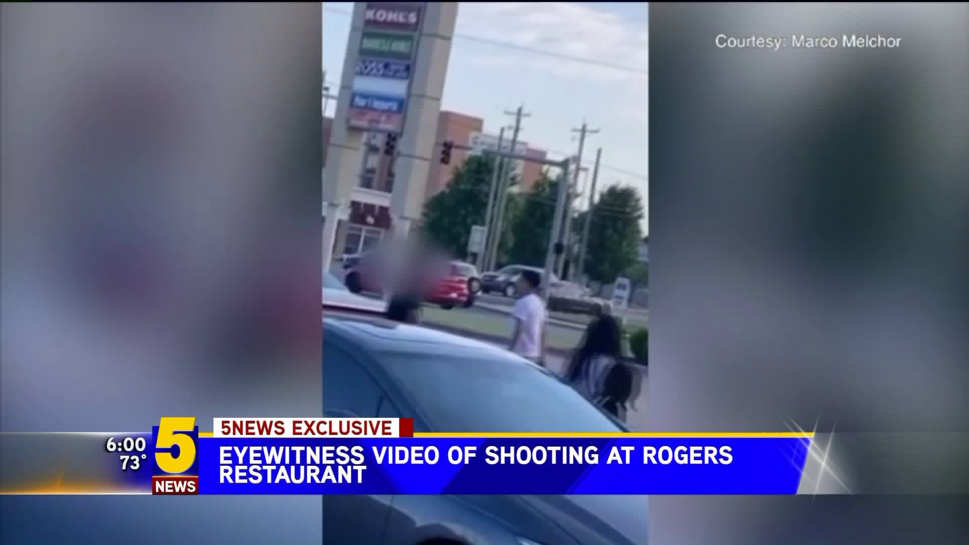 5NEWS Exclusive: Video Shows Shooting Outside Of Rogers Restaurant ...
