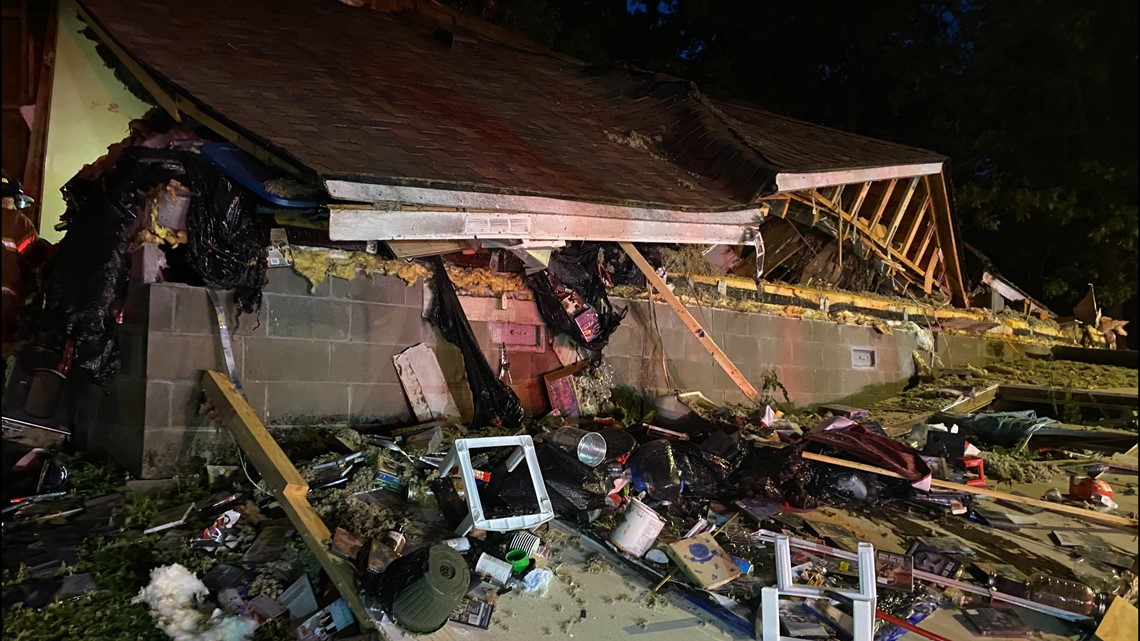 Home explosion in Rogers, 1 burn victim reported | 5newsonline.com