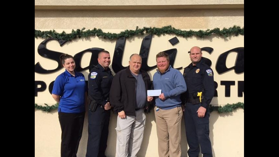 Grant Given Toward Sallisaw “Cop And Angel” Program | 5newsonline.com